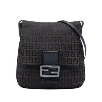 Fendi Pre-owned Canvas Crossbody Bag - - Pre-owned - Damen - Braun - ONE SIZE