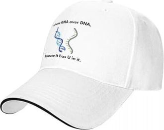 Generic Casquette de Baseball Humoristique sur Le th&egrave;me la biologie fi&egrave;re d&ecirc;tre biologiste microbiologie ADN ARN Vintage personnalis&eacute;e Unisexe id&eacute;ale pour Les