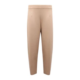 Max Mara Gestrickte Studio Hose Dula Modell - - Trousers - Damen - Beige - M