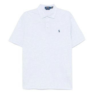 Polo Ralph Lauren L&auml;ssiges- mehrfarbiges Kurzarm-Poloshirt - - Tops - Herren - Wei&szlig; - L