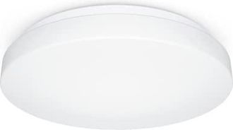 Steinel LED Deckenleuchte RS 20 S - 9,4 W Wandlampe, 942 lm, 360° Bewegungsmelder, Softlichtstart, Nachtlicht, Dauerlicht, Weiß, Warmweiß