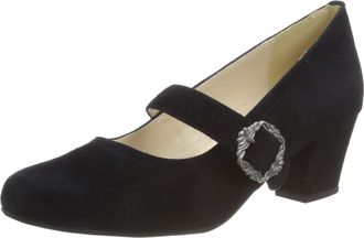 Hirschkogel Damen Pumps, schwarz, 41 EU