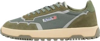 Autry Baskets basses Wildpace en daim - Homme - Chaussures - Vert - Taille: 41 EU