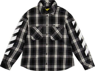 Off-white Off White - Hemd f&uuml;r Jungen, Regul&auml;r (Schwarz/Wei&szlig;)
