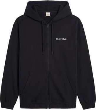 Calvin Klein Sweat droit &agrave; capuche en coton