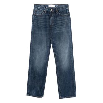 Aya Muse Gerades Jeans mit Schnalle - - Jeans - Damen - Blau - M