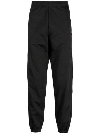 Roberto Cavalli pantalon de jogging à logo - Noir
