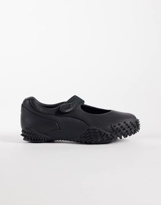 Puma Mostro Fey - Sneaker aus Leder in Schwarz