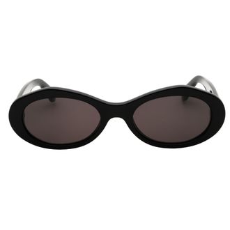 Off-white Off-white - Schwarze Ovale Sonnenbrille edison