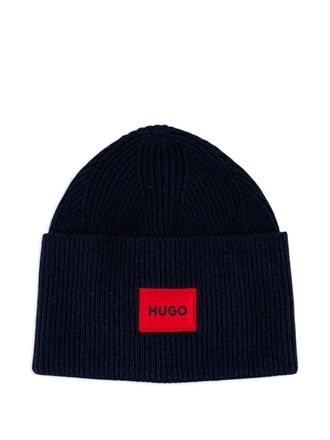 HUGO BOSS Xaff 6 Beanie - Blau