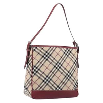 Burberry Sac bandouli&egrave;re Pre-owned en toile - Femme - Pre-owned - Beige - Taille: ONE Size