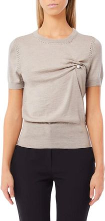 Liu Jo Femme, Pulls, Gris, Taille: 40 FR Array Large