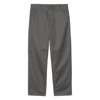 Carhartt Work in Progress Homme, Pantalons, Gris, Taille: W31 Simple Pant