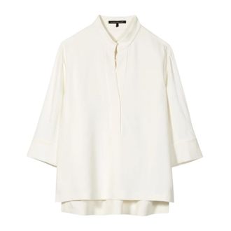 Luisa Cerano Femme, Blouses et Chemises, Blanc, Taille: 40 FR Blouse Tunique