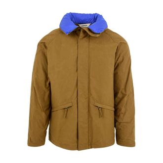 Aspesi Jacke mit Frontrei&szlig;verschluss und mehreren Taschen - - Jackets - Herren - Orange - L