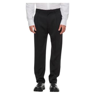 Lanvin Woll-Chino-Hose - - Trousers - Herren - Schwarzk - L