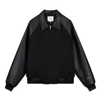 Arte Veste Varsity - Homme - Vestes - Noir - Taille: M