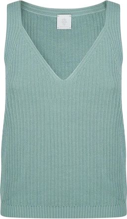 Eleventy Hauts en maille - Femme - Tops - Vert - Taille: 36 FR