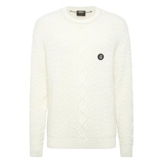 Billionaire Boys Club Herren, Strickwaren, Beige, LGr&ouml;&szlig;e