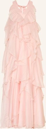 Aje Kleid Athena Mit Volants rosa