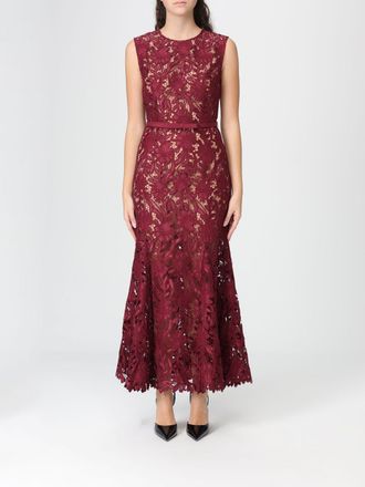 Self Portrait Robe SELF-PORTRAIT Femme couleur Bordeaux