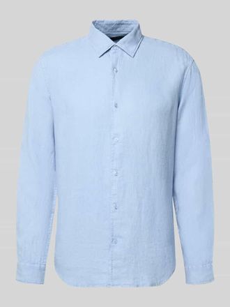 Mc Neal Leinenhemd mit Kentkragen