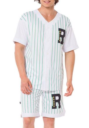 Red Bridge T-Shirt & Shorts Red Bridge Herren Set Baseball Trikot und Shorts (Set, 2-tlg., T-Shirt & Shorts)