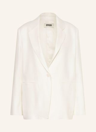 Drykorn Drykorn Blazer Mowtie Aus Leinen weiss