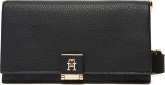 Tommy Hilfiger Handtasche Tommy Hilfiger Th Her Mini Crossover AW0AW17949 Schwarz
