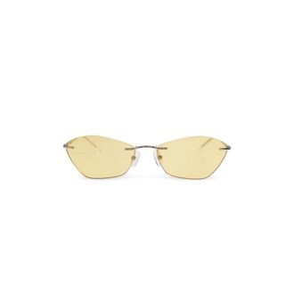 Alexander McQueen Sonnenbrille - - Accessories - Damen - Gelb - ONE SIZE