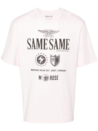 Martine Rose t-shirt à imprimé graphique