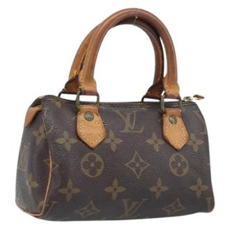 Louis Vuitton Pre-owned Mini Speedy - - Pre-owned - Damen - Braun - ONE SIZE