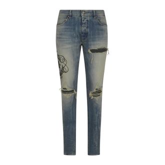 Amiri Hollywood MX1 Jean - - Jeans - Herren - Blau - W32