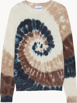Kujten Pull cachemire col rond tie & dye - Pull Dorita Sunny