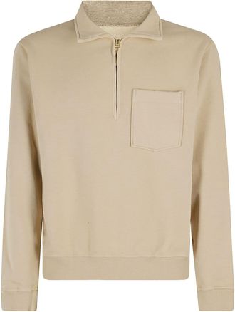 Fortela Poloshirt mit Rei&szlig;verschluss - Nude