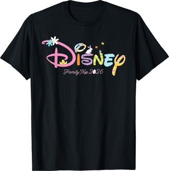 Disney Easter Spring Family Trip 2026 Matching Logo Vacation T-Shirt