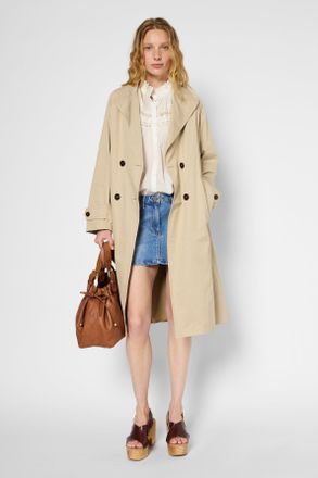 Gerard Darel Trench long - MARCELLA - Beige