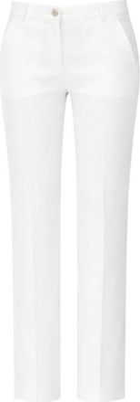 Pinko Pinko, Femme, Pantalons, Blanc, Taille: 38 FR Slim-fit Pantalons