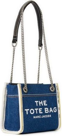 Marc Jacobs Sac cabas The Denim Chain Micro Tote Bag