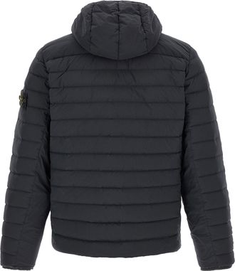 Stone Island Seamless Quilted Down Jacket - Black