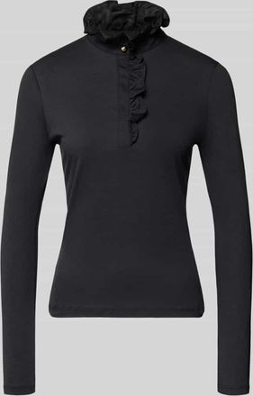 Rich & Royal Longsleeve mit R&uuml;schen