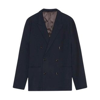 Nn.07 Jordin Zweireihiger Blazer - - Jackets - Herren - Blau - XL