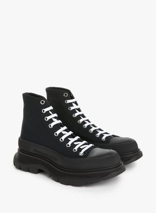Alexander McQueen Baskets Tread Slick en toile de coton