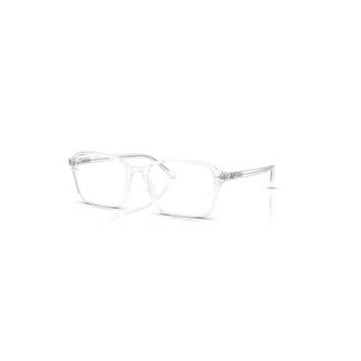 Ray-Ban Raimond Optics Transparent Fassung Klar Glas Polarisiert 56-18