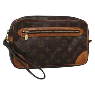 Louis Vuitton Pre-owned Canvas clutches - - Pre-owned - Damen - Braun - ONE SIZE