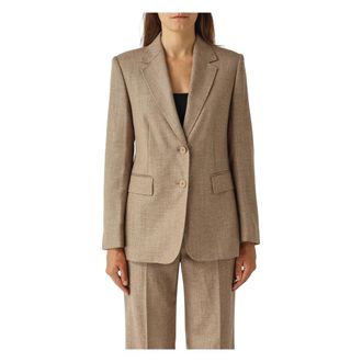 Max Mara Femme, Vestes, Brun, Taille: 36 FR Blazer