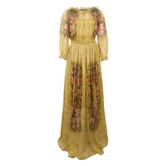 Alberta Ferretti Damen, Kleider, Gelb, SGr&ouml;&szlig;e