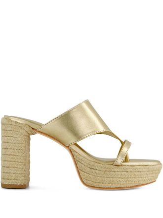 Bernardo espadrilles Bernardo 1946 Tera 95 mm &agrave; plateforme