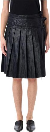 Low Classic LOW Classic, Femme, Jupes, Noir, Taille: 38 FR Mini-jupe plissée Coupe décontractée