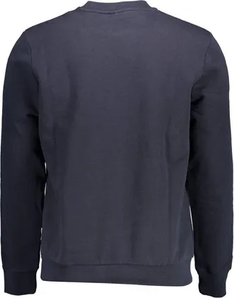 Napapijri Logo-Print Cotton Sweatshirt - Navy